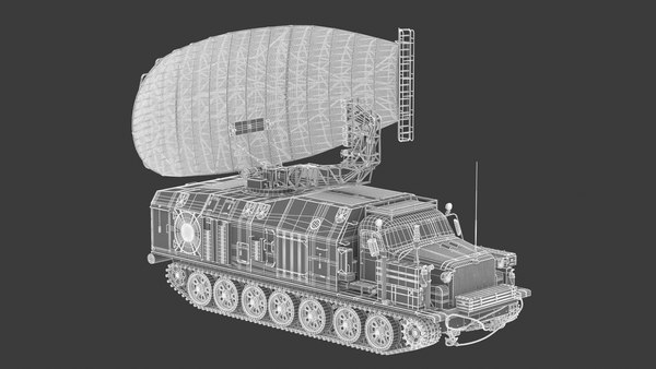 P-40 Radar Armour Long Track 3D model - TurboSquid 1922132