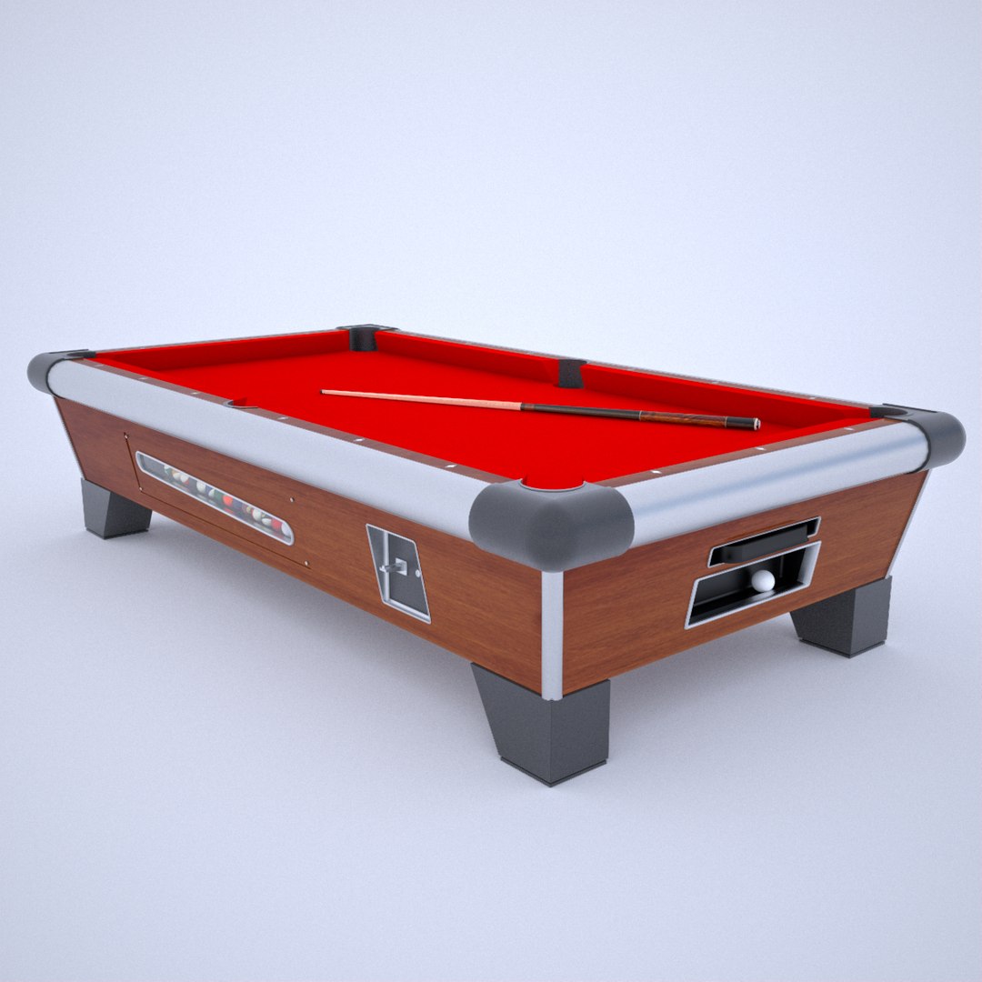 3d Pool Table Model
