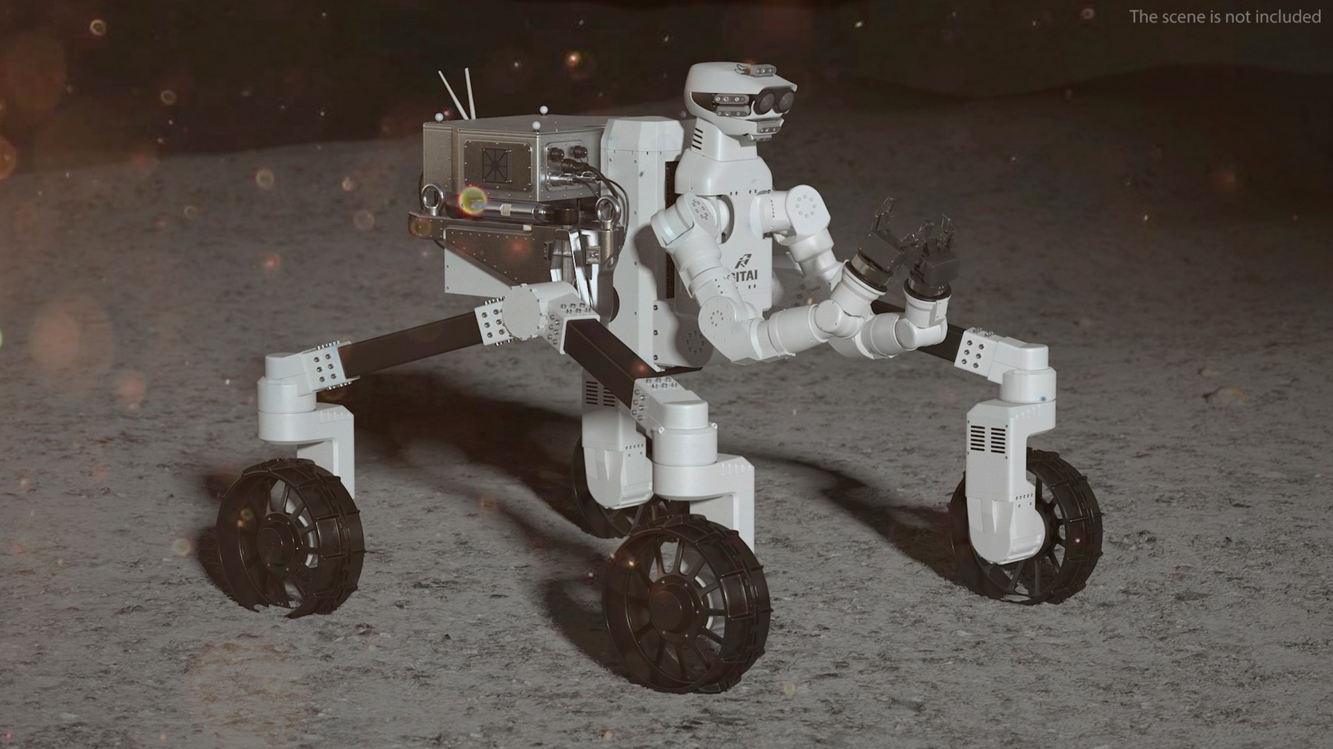 GITAI R1 Lunar Robotic Rover Rigged model - TurboSquid 1933657