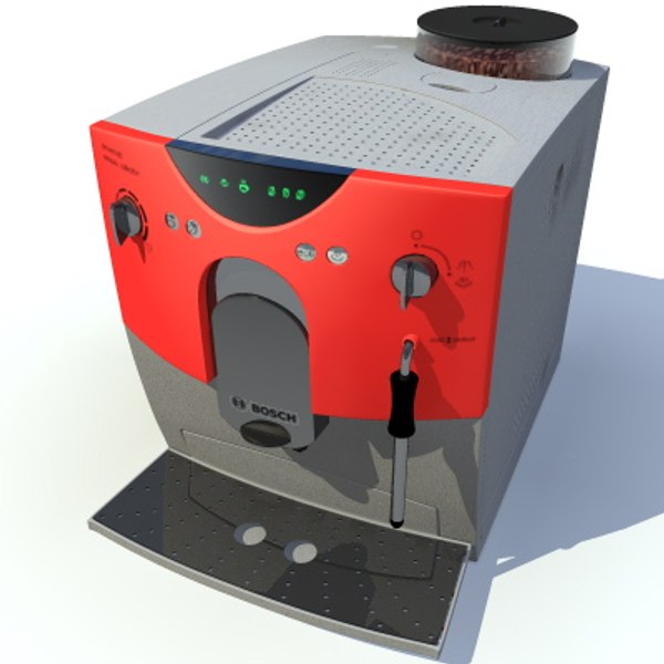 bosch coffee machine 3d obj