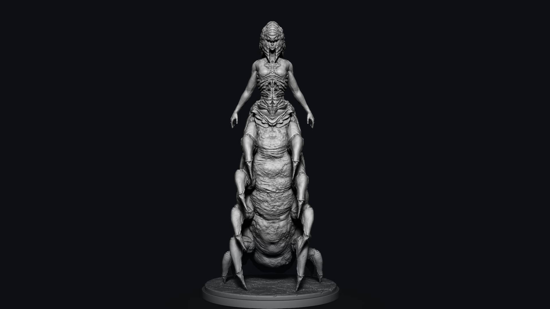 3D Queen Creature - Print Model - TurboSquid 1977946
