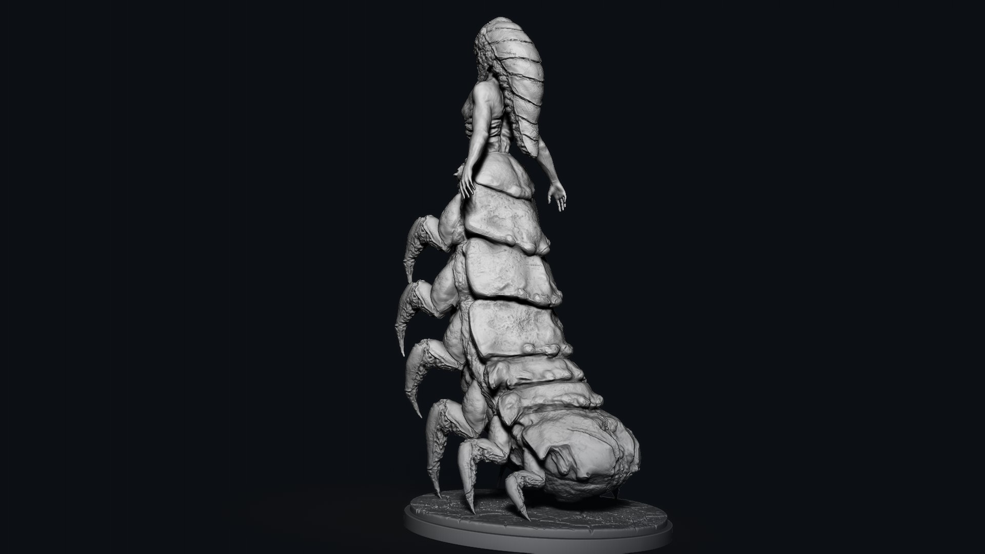 3D Queen Creature - Print Model - TurboSquid 1977946