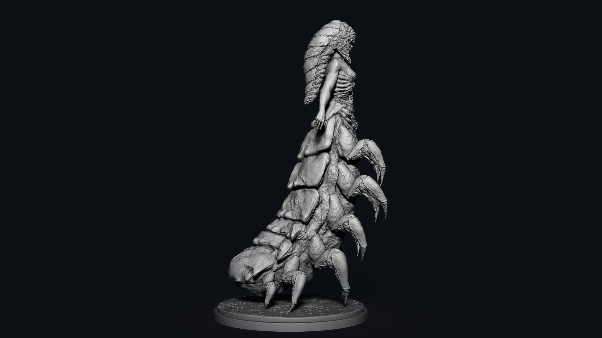 3D Queen Creature - Print Model - TurboSquid 1977946