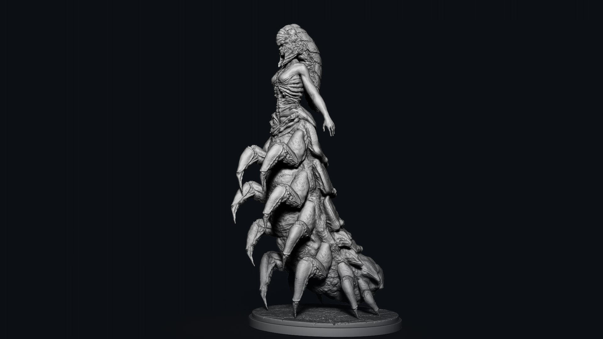 3D Queen Creature - Print Model - TurboSquid 1977946