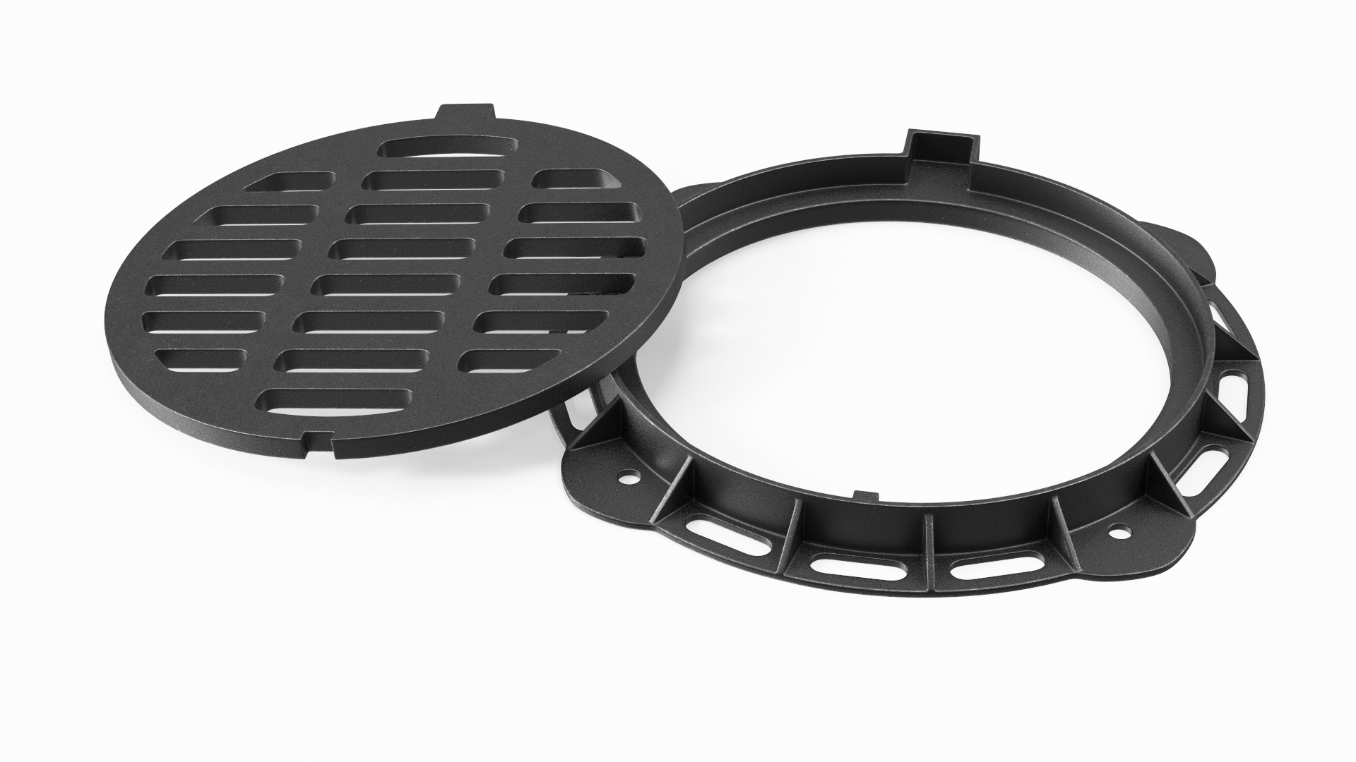 3D Sewer Manhole Cap New - TurboSquid 1959566