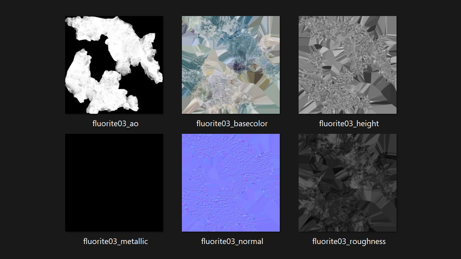 Fluorite 03 3D - TurboSquid 2416699