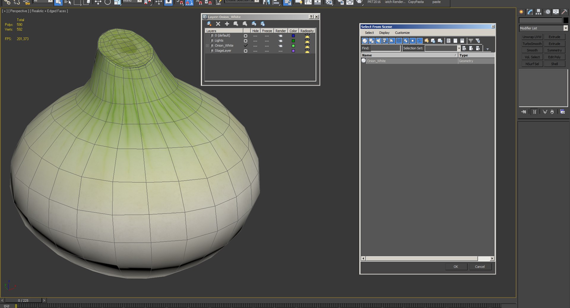 3D Model Onion - TurboSquid 1189337