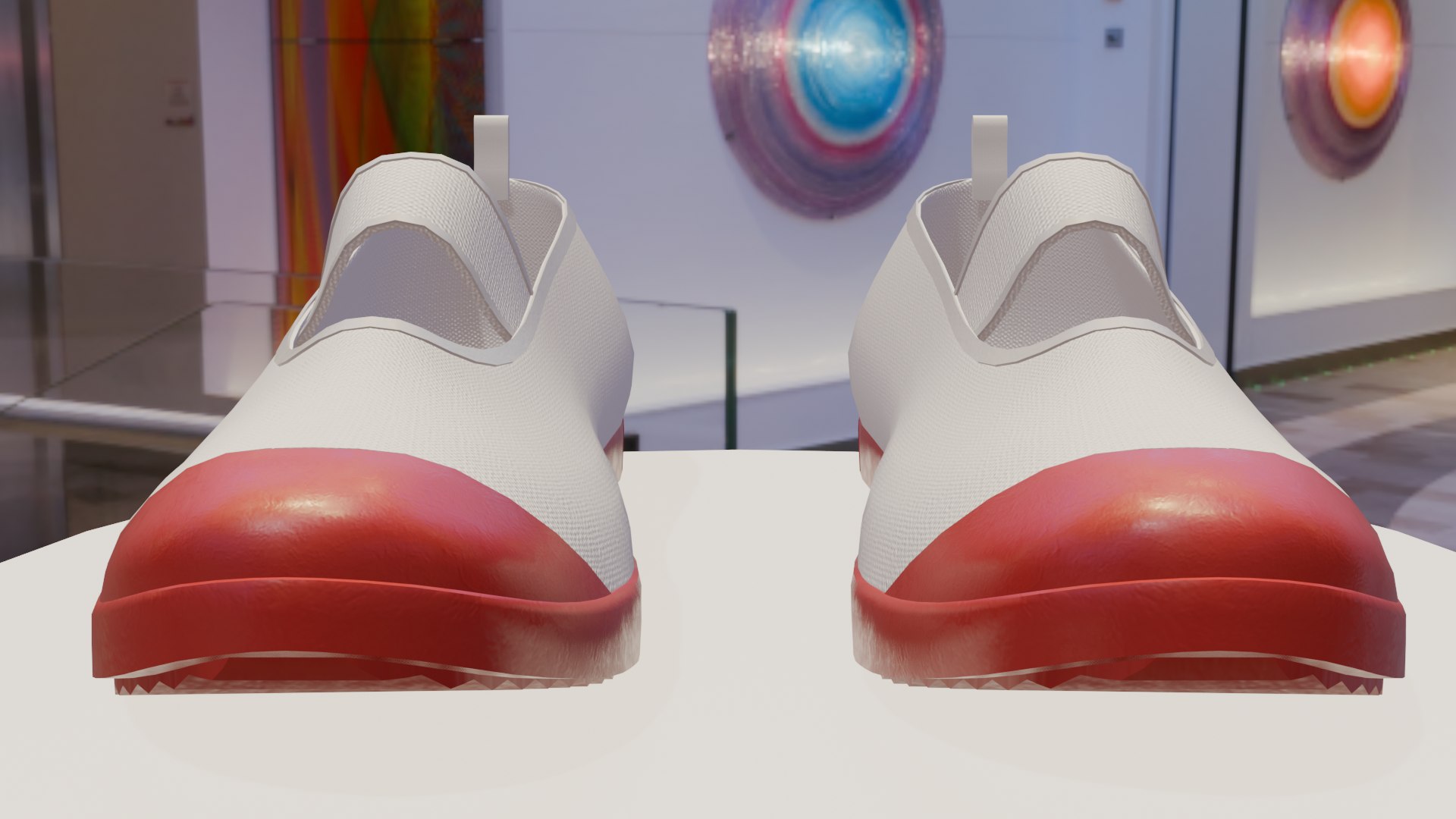 3D Japanese School Slippers Uwabaki - TurboSquid 2193828