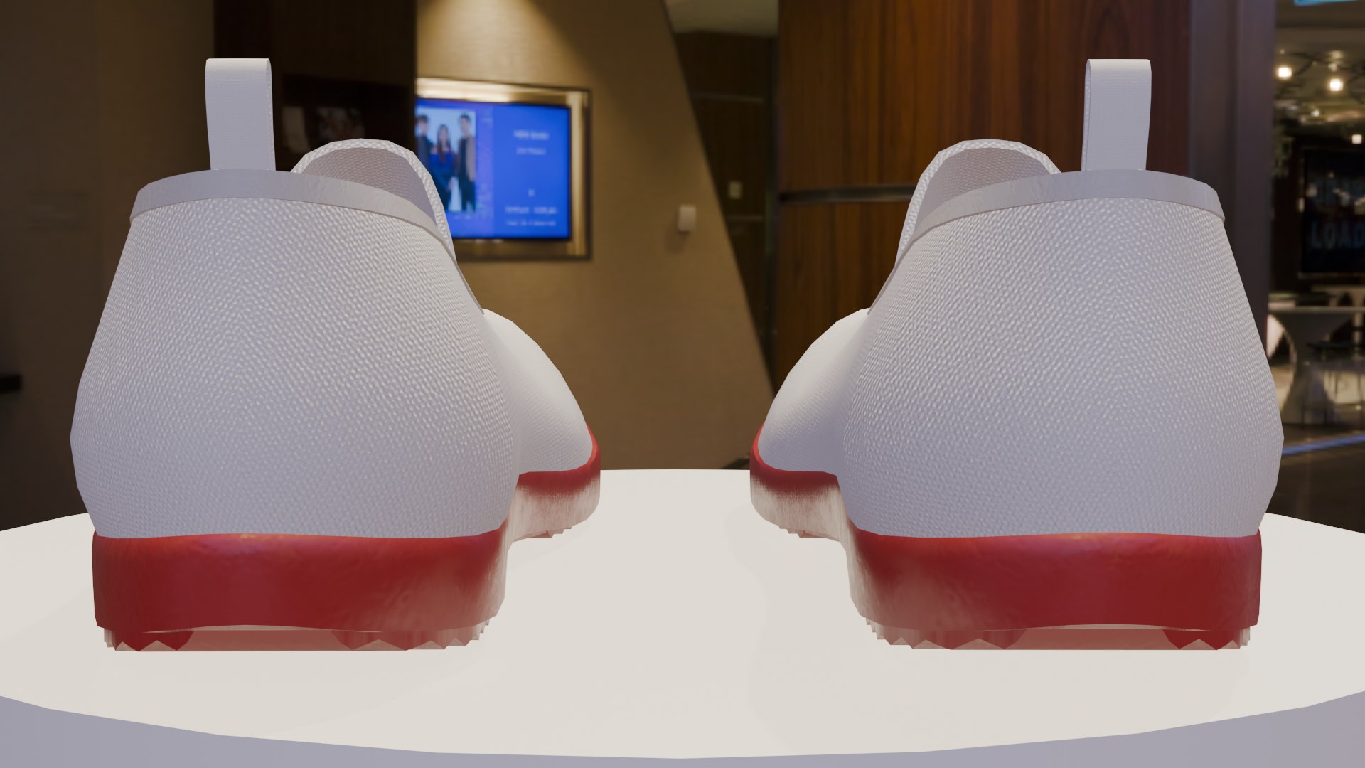 3D Japanese School Slippers Uwabaki - TurboSquid 2193828