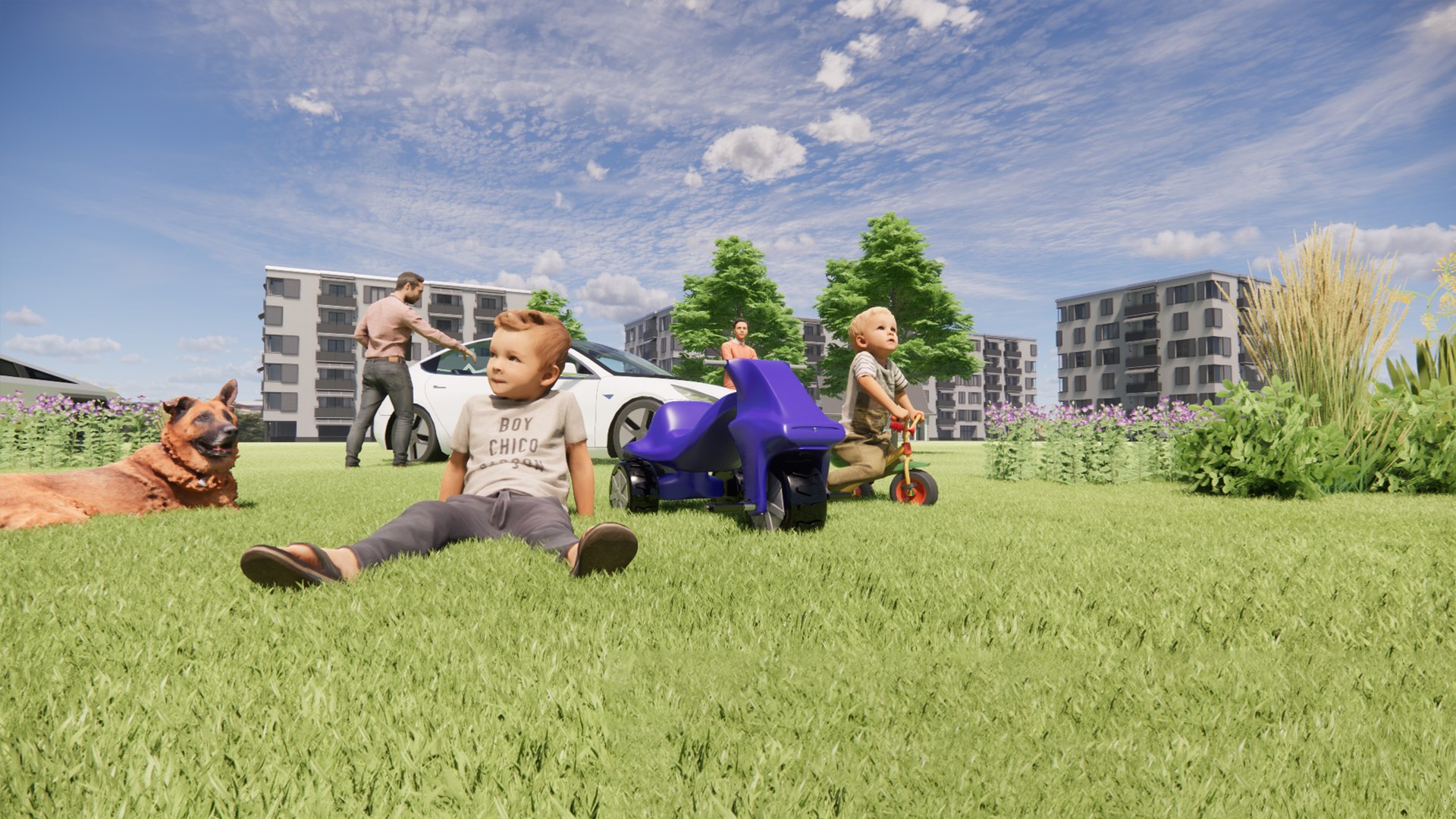 Tesla Tricycle Concept 3D - TurboSquid 2109589