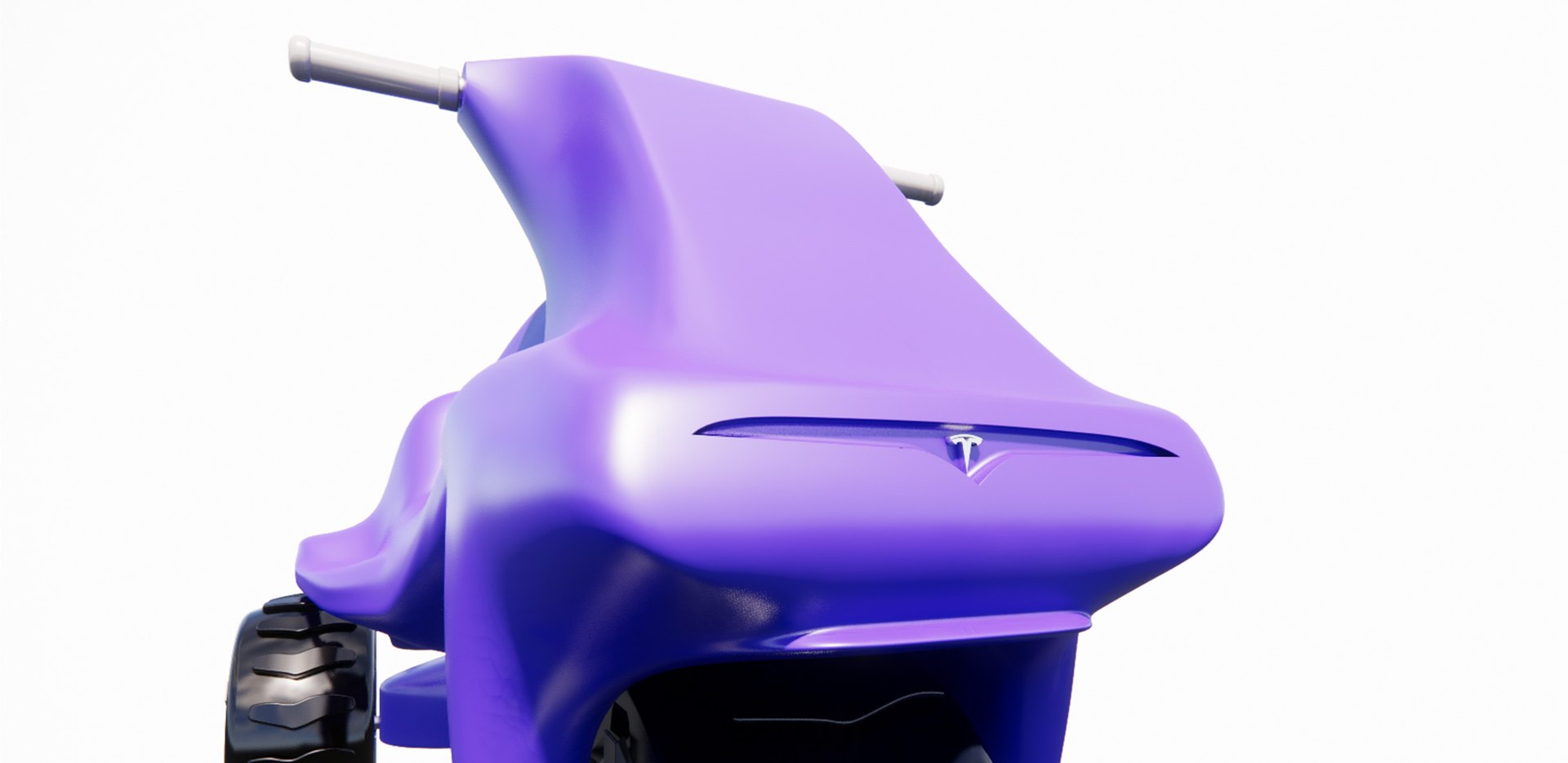 Tesla Tricycle Concept 3D - TurboSquid 2109589