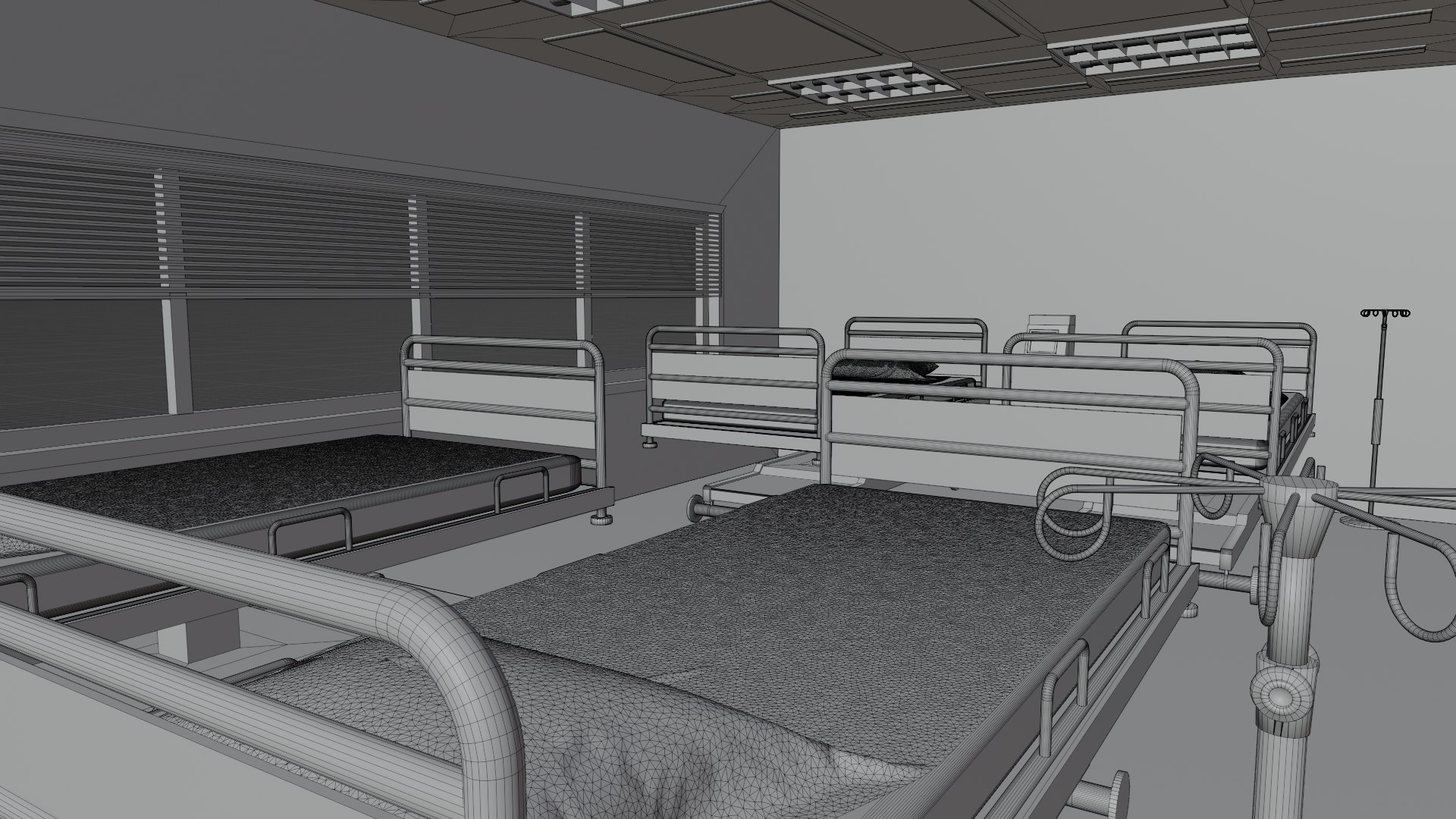 3D Hospital Interior Model - TurboSquid 2164727