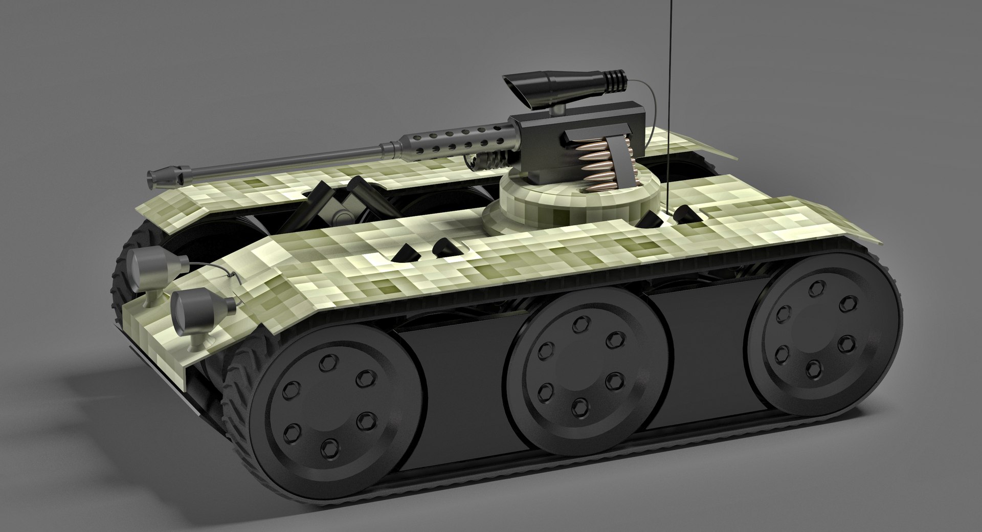 3ds Tank Robotic