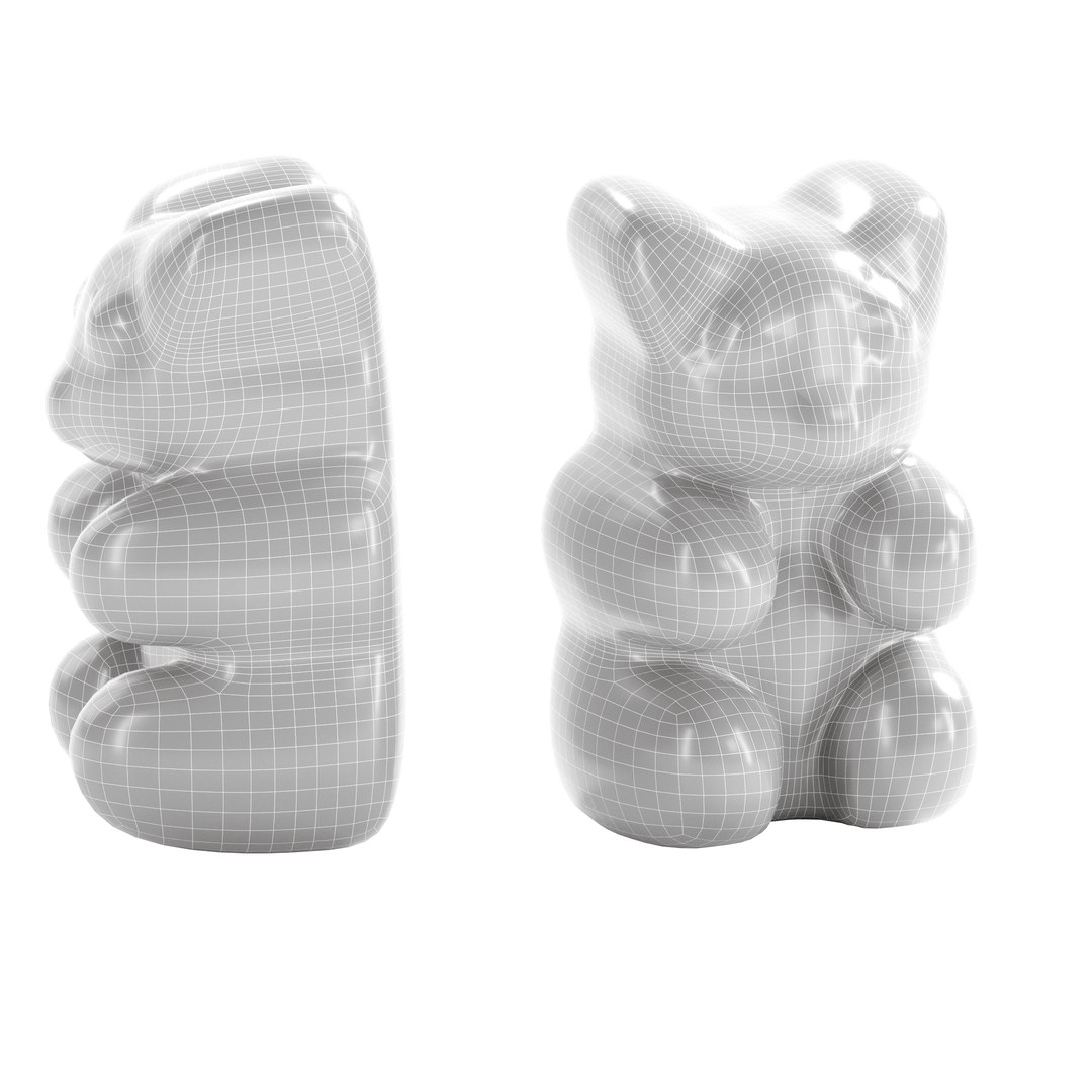 3D Candy Bears Model - TurboSquid 2042811