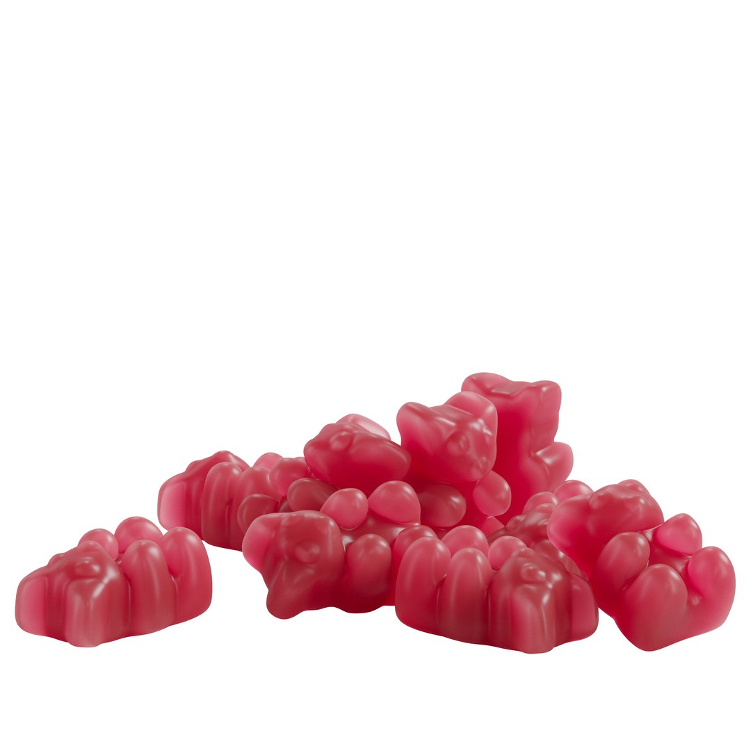 3D Candy Bears Model - TurboSquid 2042811