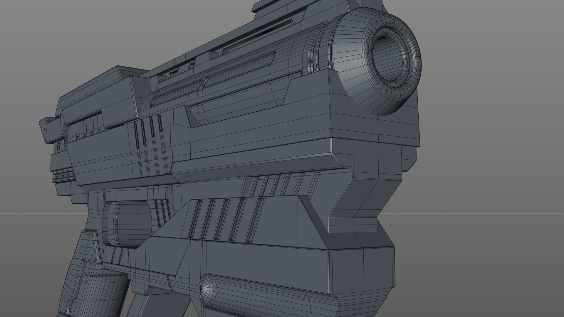 Sci Fi Gun 3D Model - TurboSquid 1547989