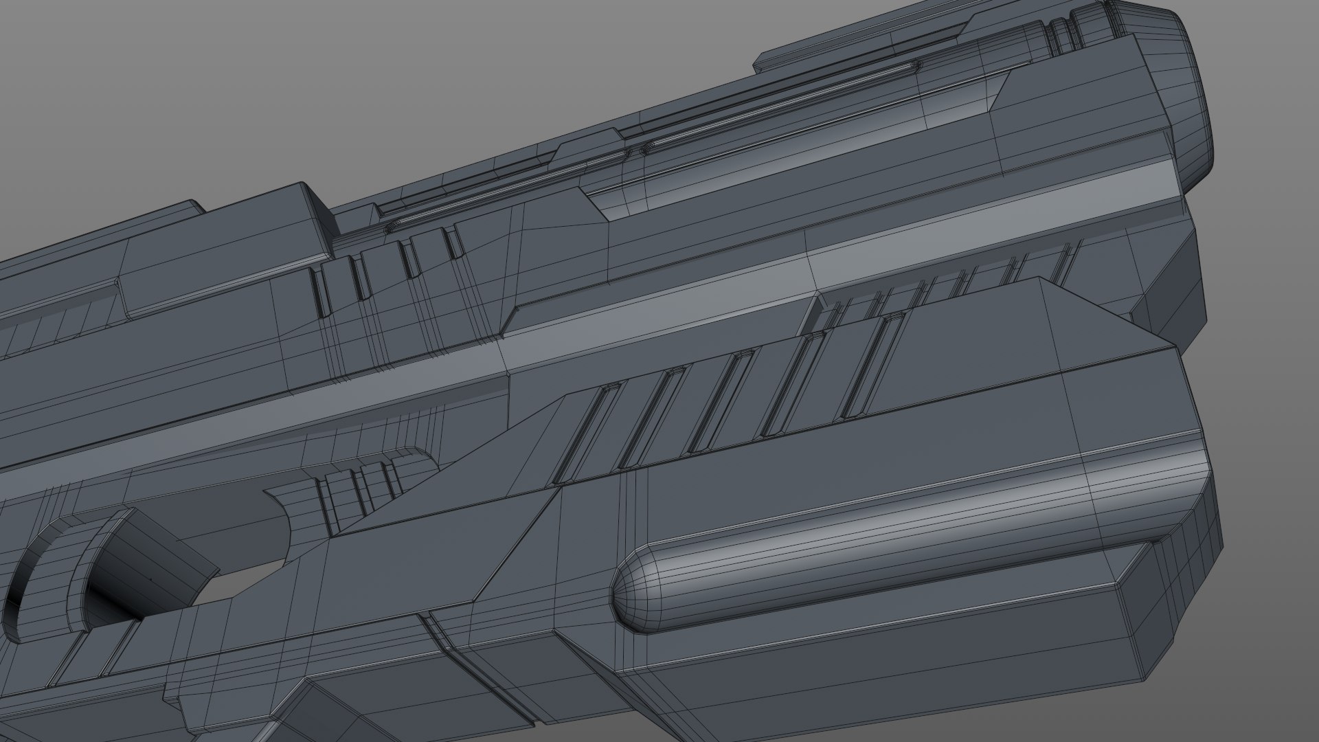 Sci Fi Gun 3D Model - TurboSquid 1547989