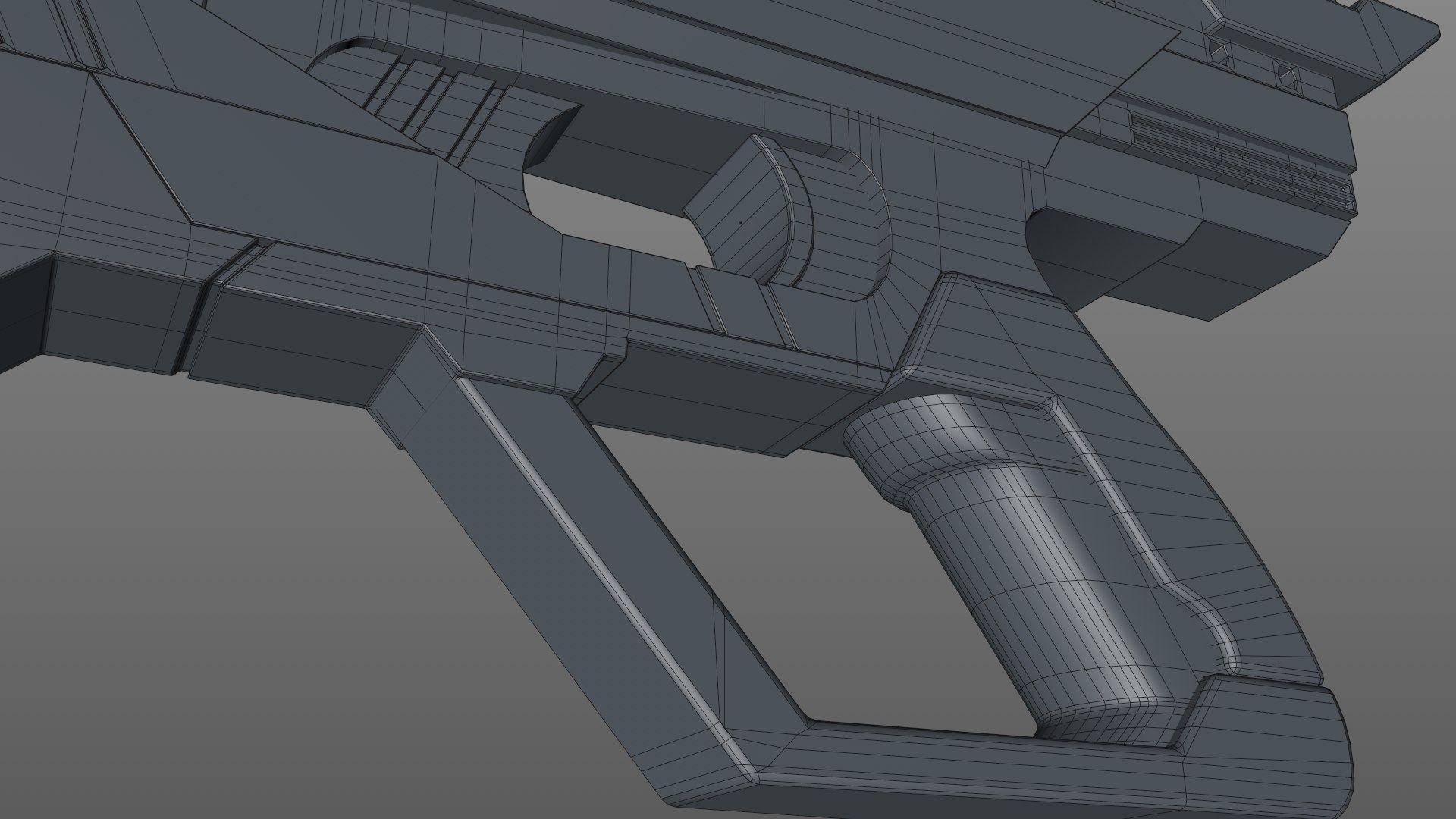 Sci Fi Gun 3D Model - TurboSquid 1547989