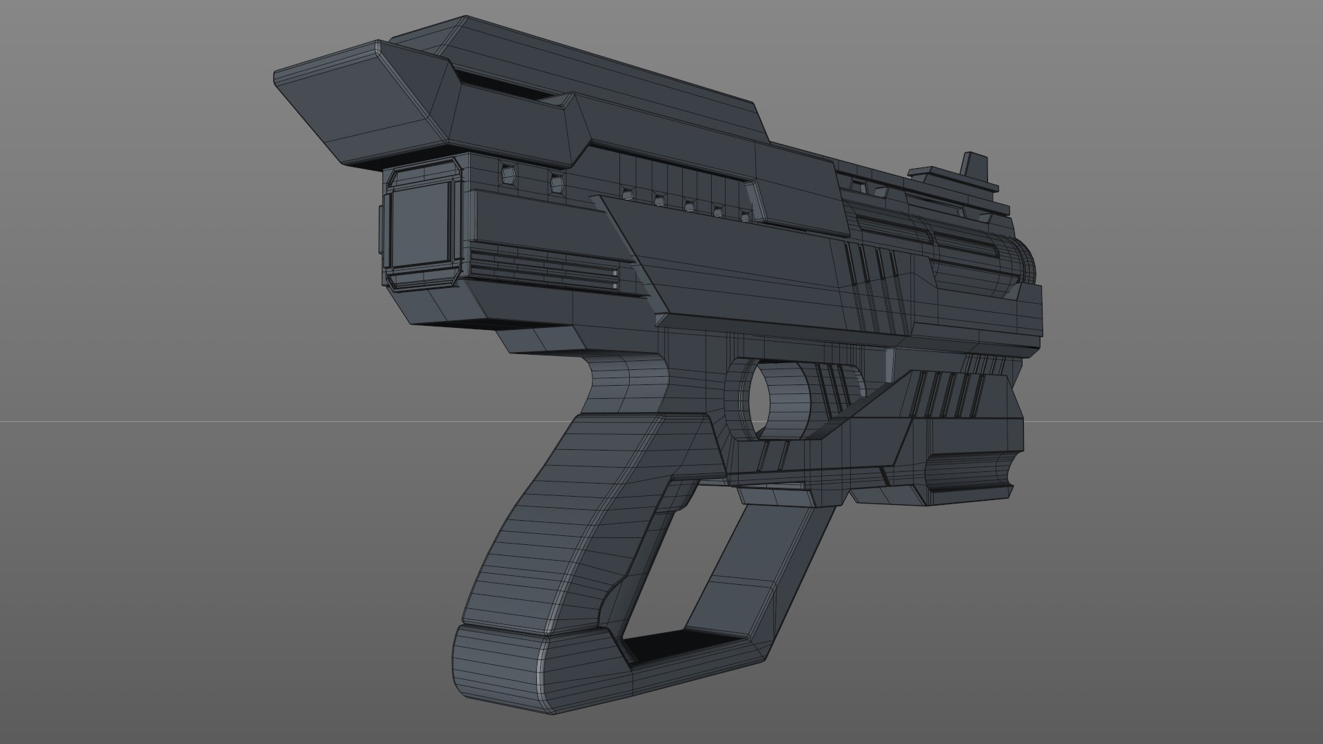 Sci Fi Gun 3D Model - TurboSquid 1547989