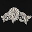 3d Ornament Cartouches Plaster Model