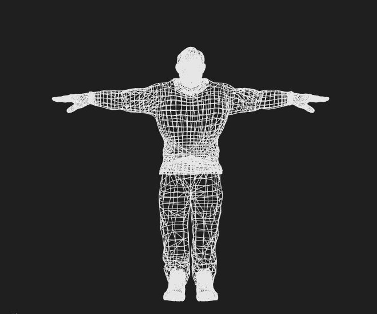 3D big man model - TurboSquid 1633121
