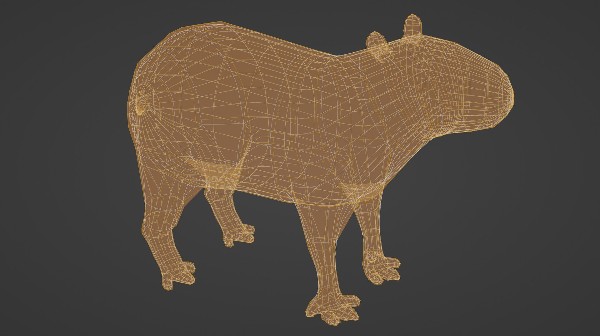 3D Model Capybara OBJ - TurboSquid 2260773