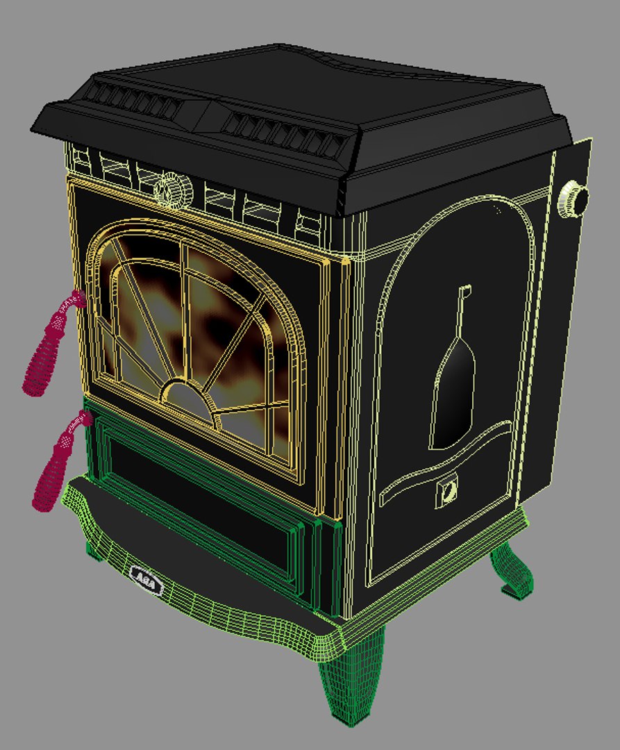3d Stove Model