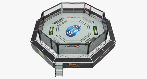 Ufc fighting arena 3D model - TurboSquid 1255813