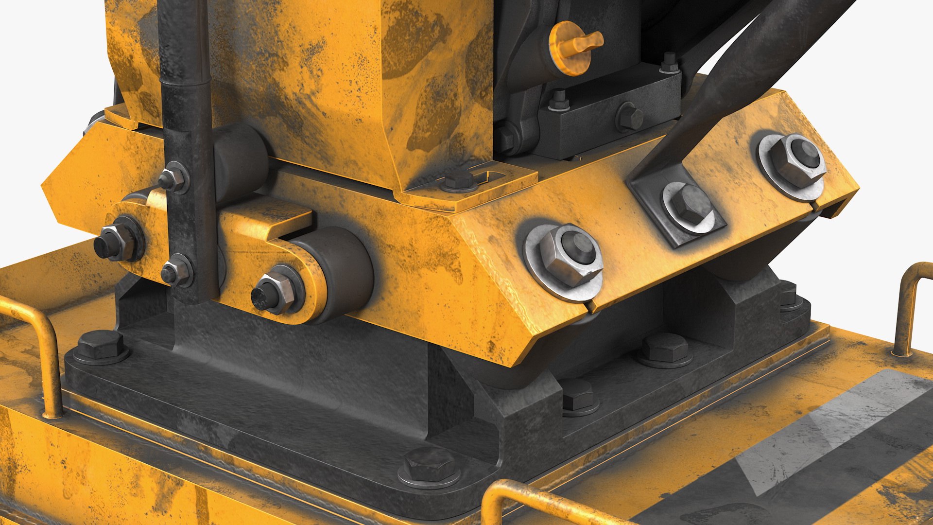 3D Model Gasoline Vibratory Plate Compactor - TurboSquid 1628084