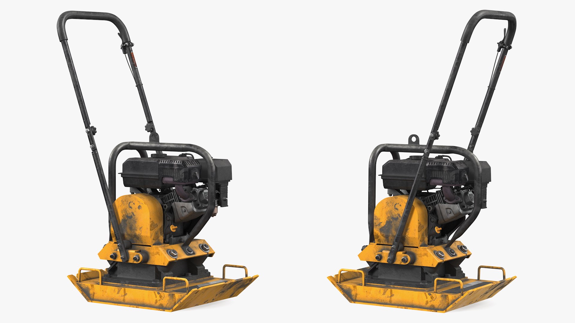 3D Model Gasoline Vibratory Plate Compactor - TurboSquid 1628084