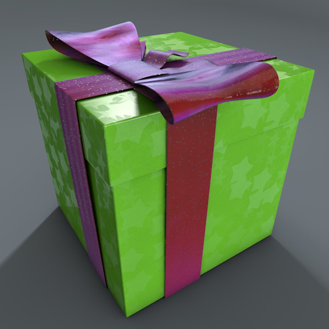 3d Model Gift Box