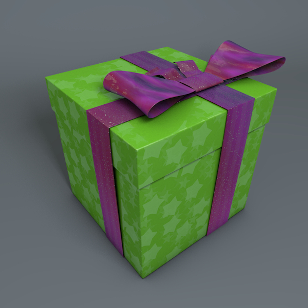 3d Model Gift Box