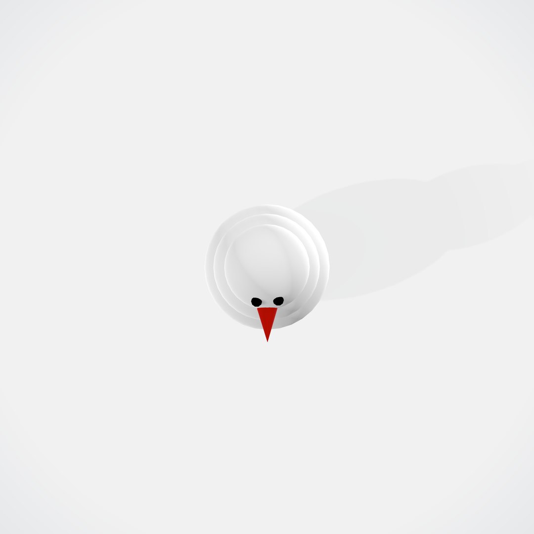 Free 3D Simple Snowman - TurboSquid 1495887