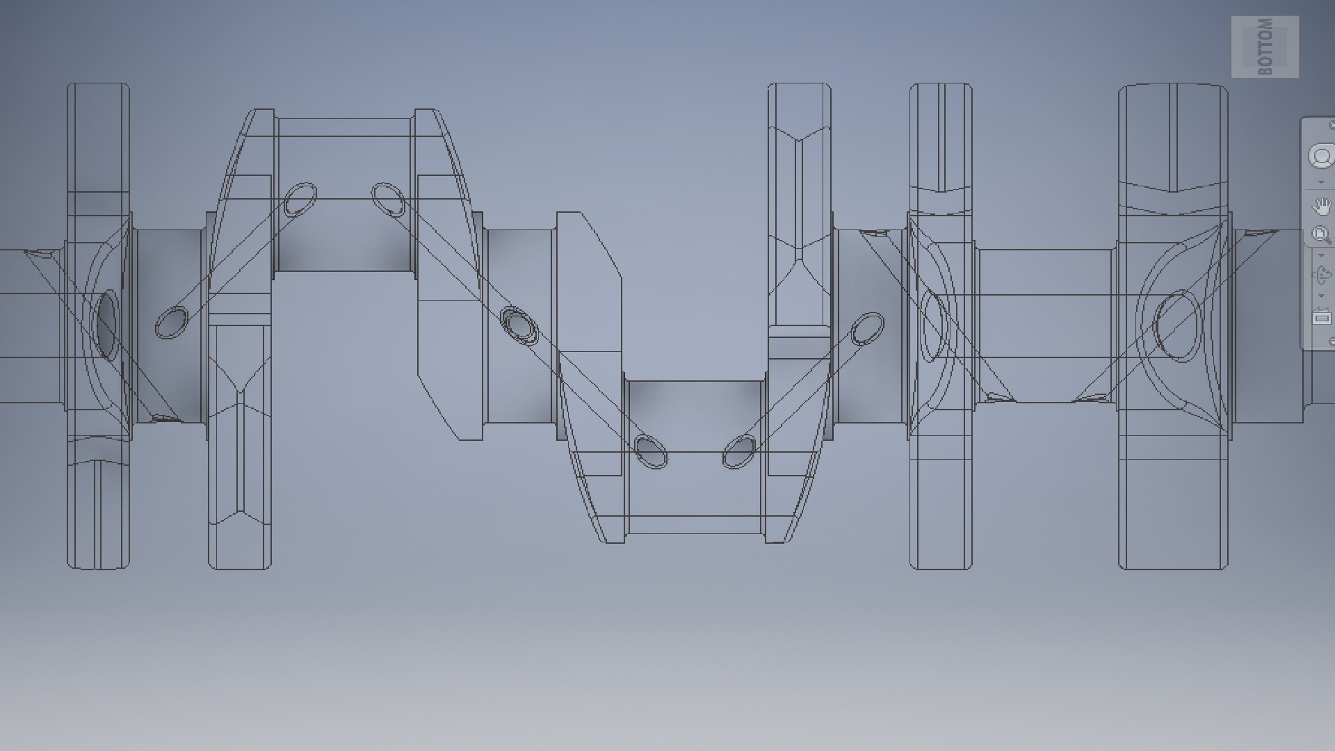3D Engine Crankshaft - TurboSquid 1787923