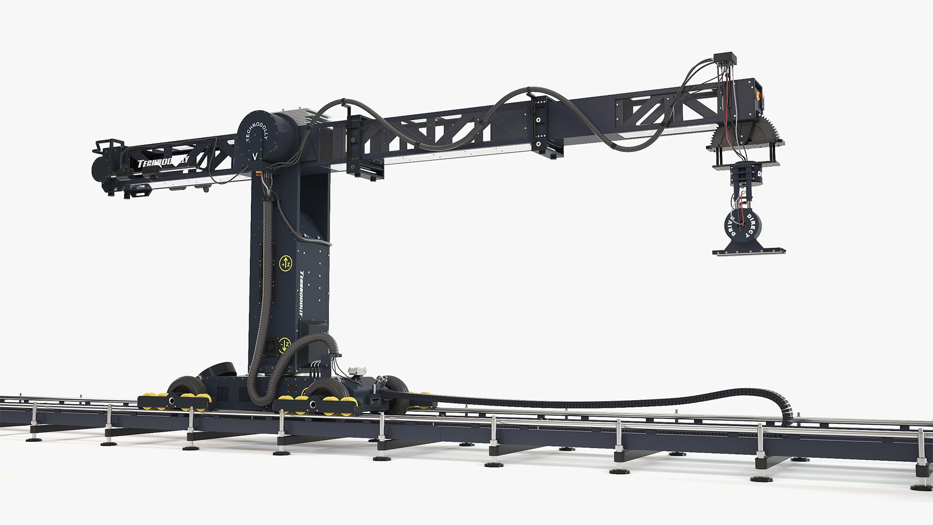 Technodolly Camera Crane 3D - TurboSquid 1638001