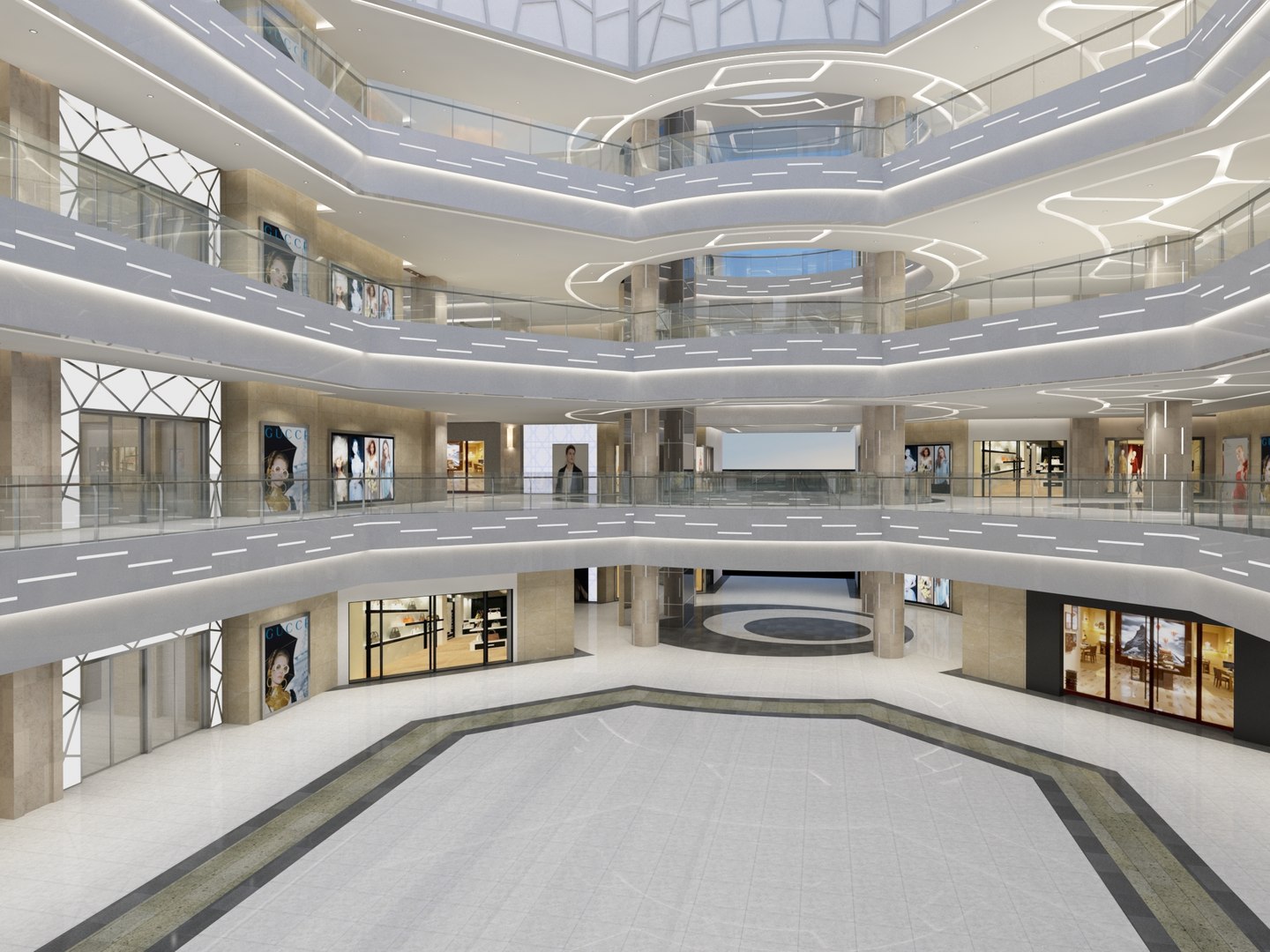 Shopping Mall 35 3D model - TurboSquid 2177480