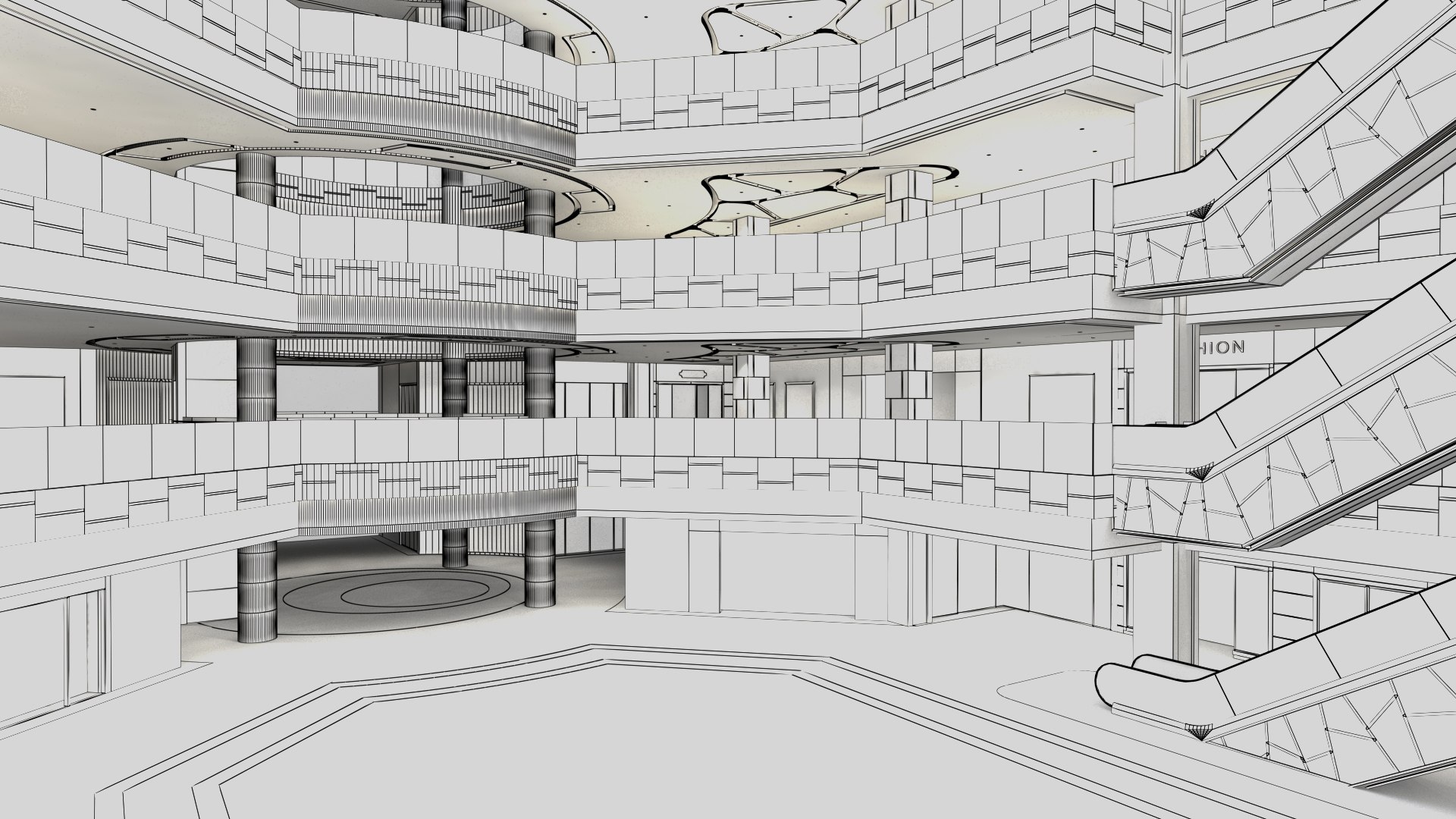Shopping Mall 35 3D model - TurboSquid 2177480