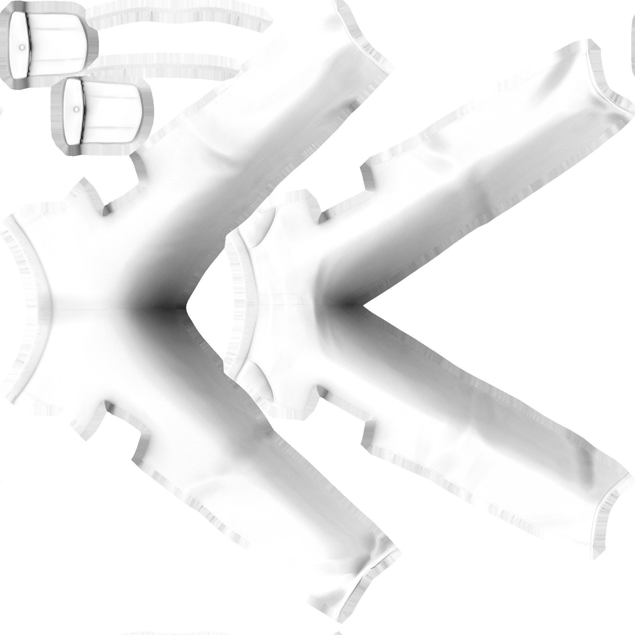 3D Men Charcoal Ankle Cargo Pants model - TurboSquid 1989965