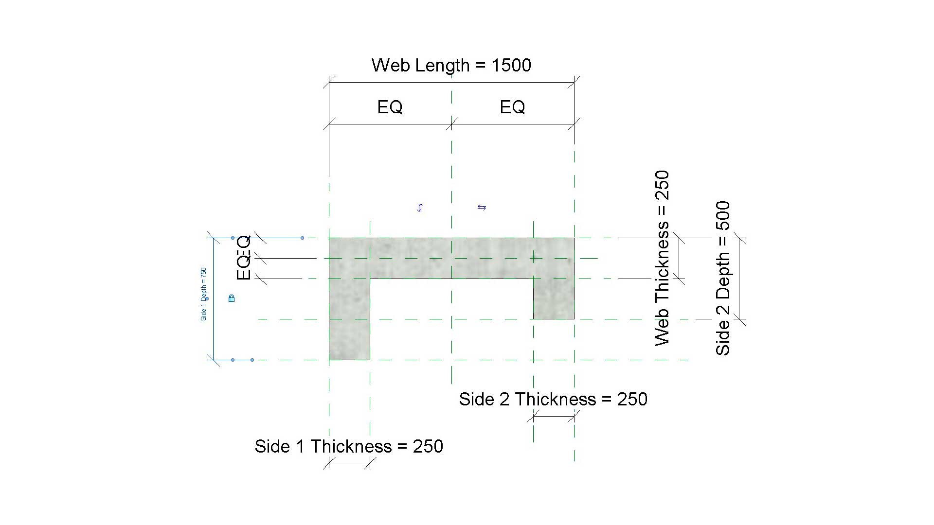 3D C Shaped Shear Wall Column - TurboSquid 2030260