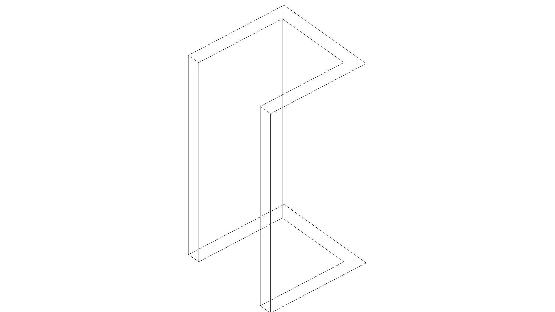 3D C Shaped Shear Wall Column - TurboSquid 2030260