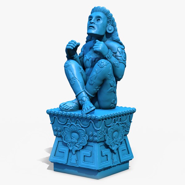 modelo 3d Estatua Azteca Xochipilli HP - TurboSquid 2217849