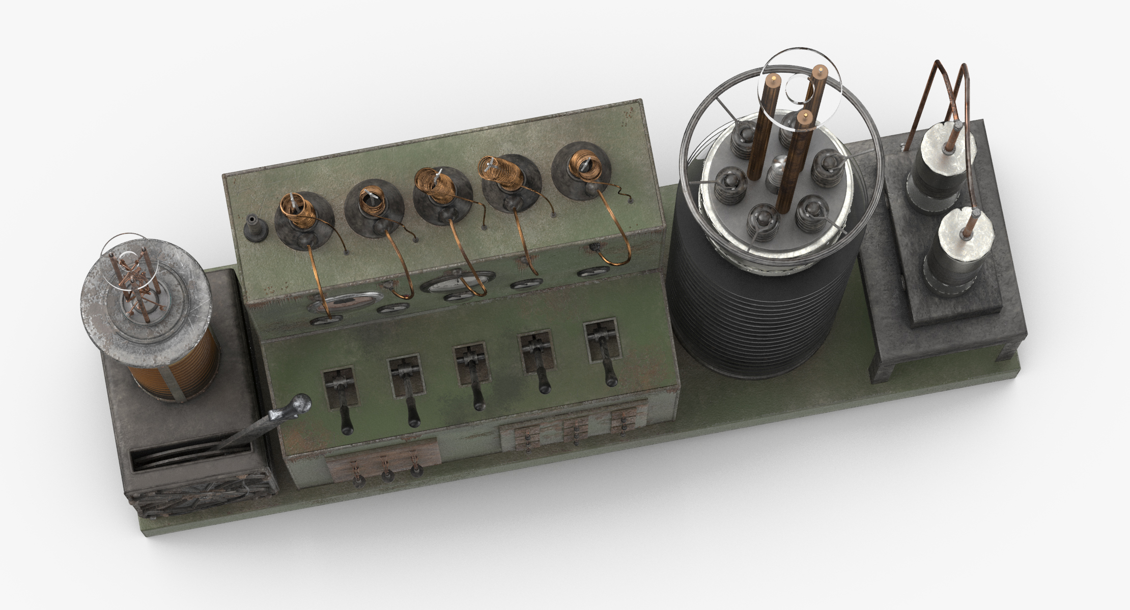 3D mad static electrical machine model - TurboSquid 1173798