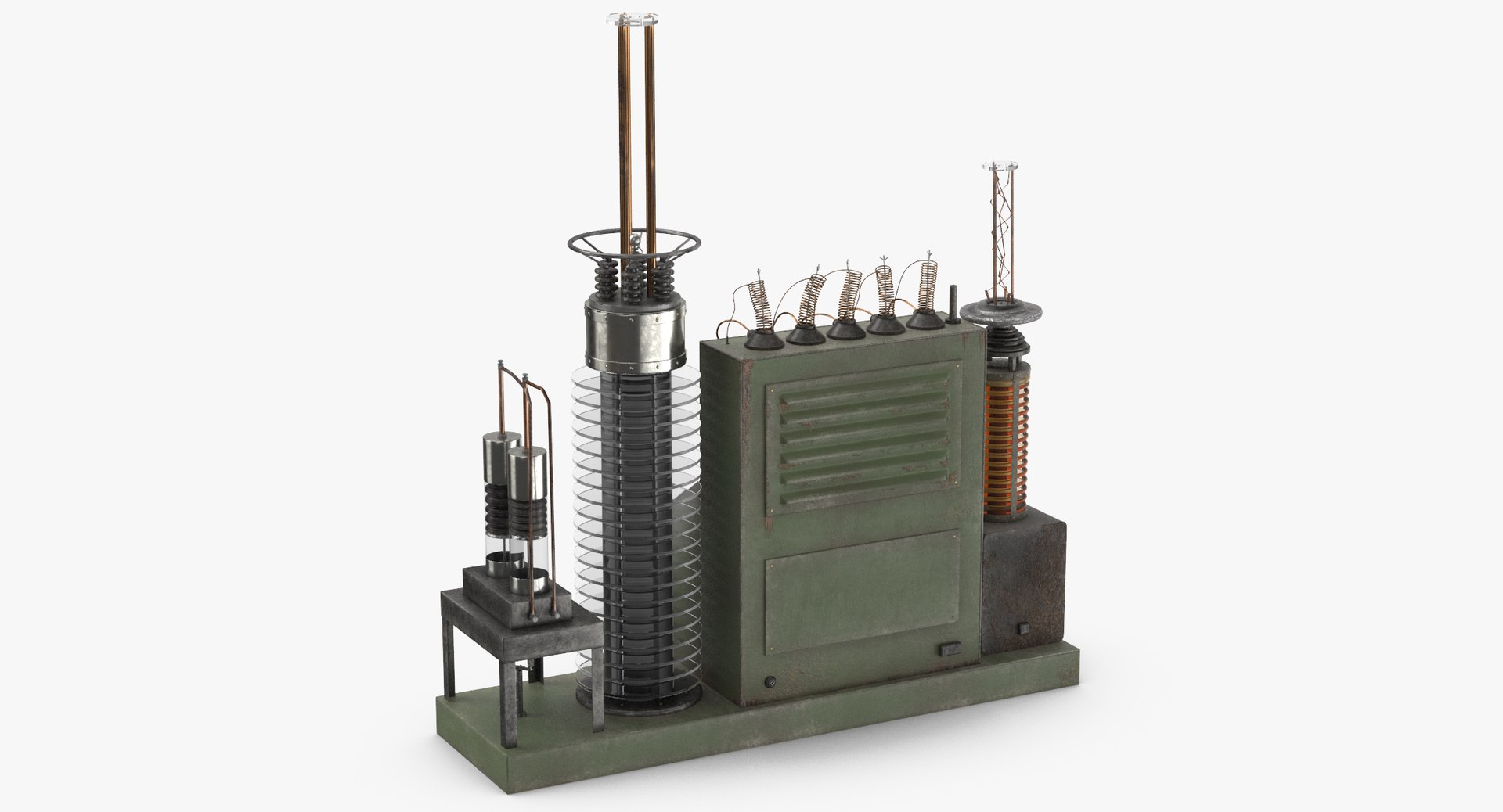 3D Mad Static Electrical Machine Model - TurboSquid 1173798