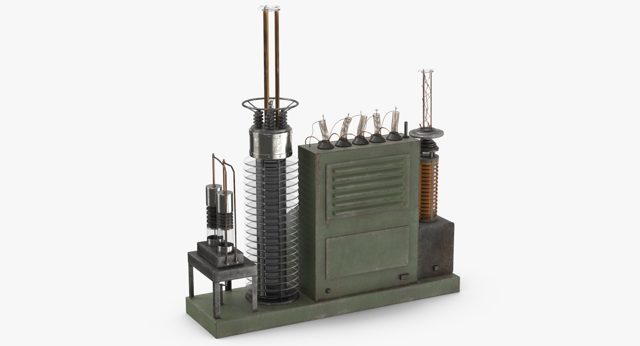 3D mad static electrical machine model - TurboSquid 1173798