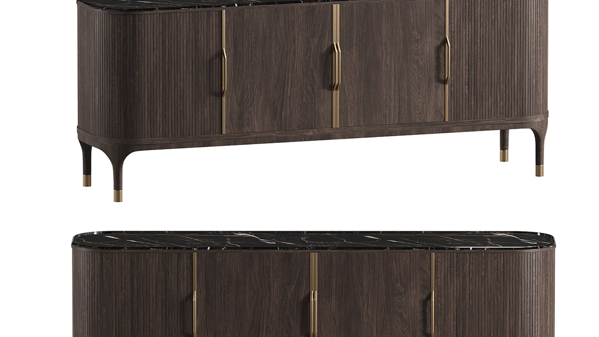 3D JOYCE Ash Sideboard By Morelato Model - TurboSquid 2200235