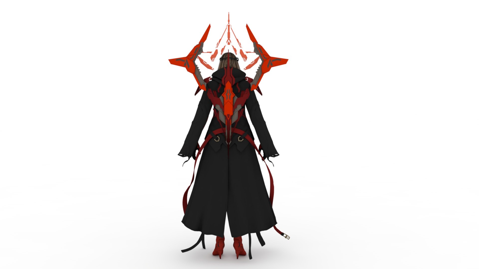 3D Persephone Futuristic Soldier Rigged And Animated Model - TurboSquid ...