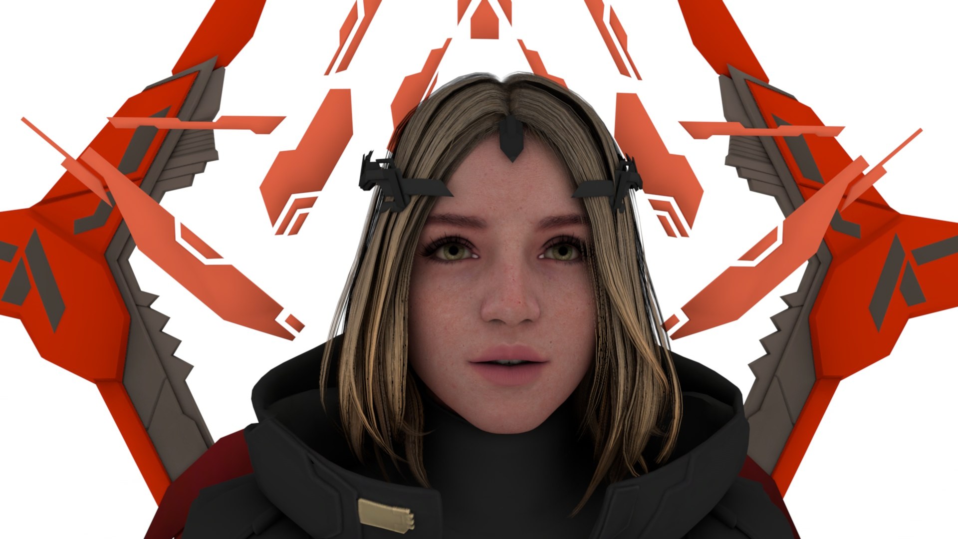 3D Persephone Futuristic Soldier Rigged And Animated Model - TurboSquid ...