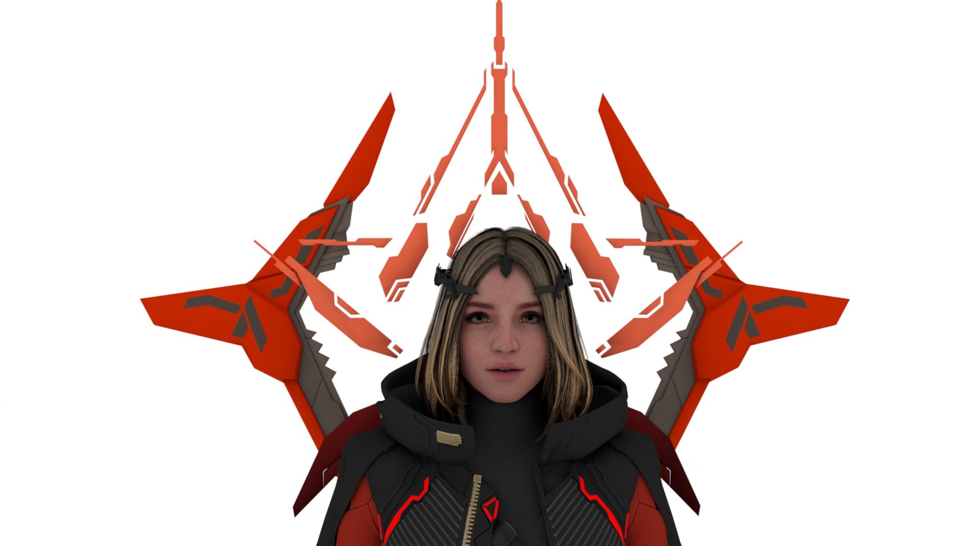 3D Persephone Futuristic Soldier Rigged And Animated Model - TurboSquid ...