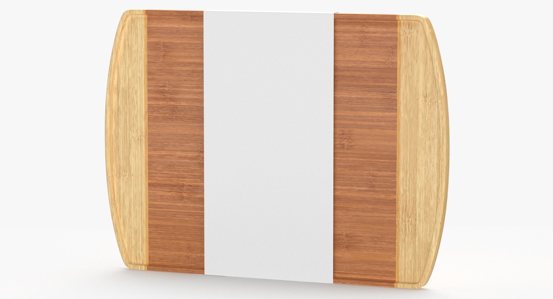 3D Cutting Board Bamboo 01 Blank And Generic Label - TurboSquid 2134662