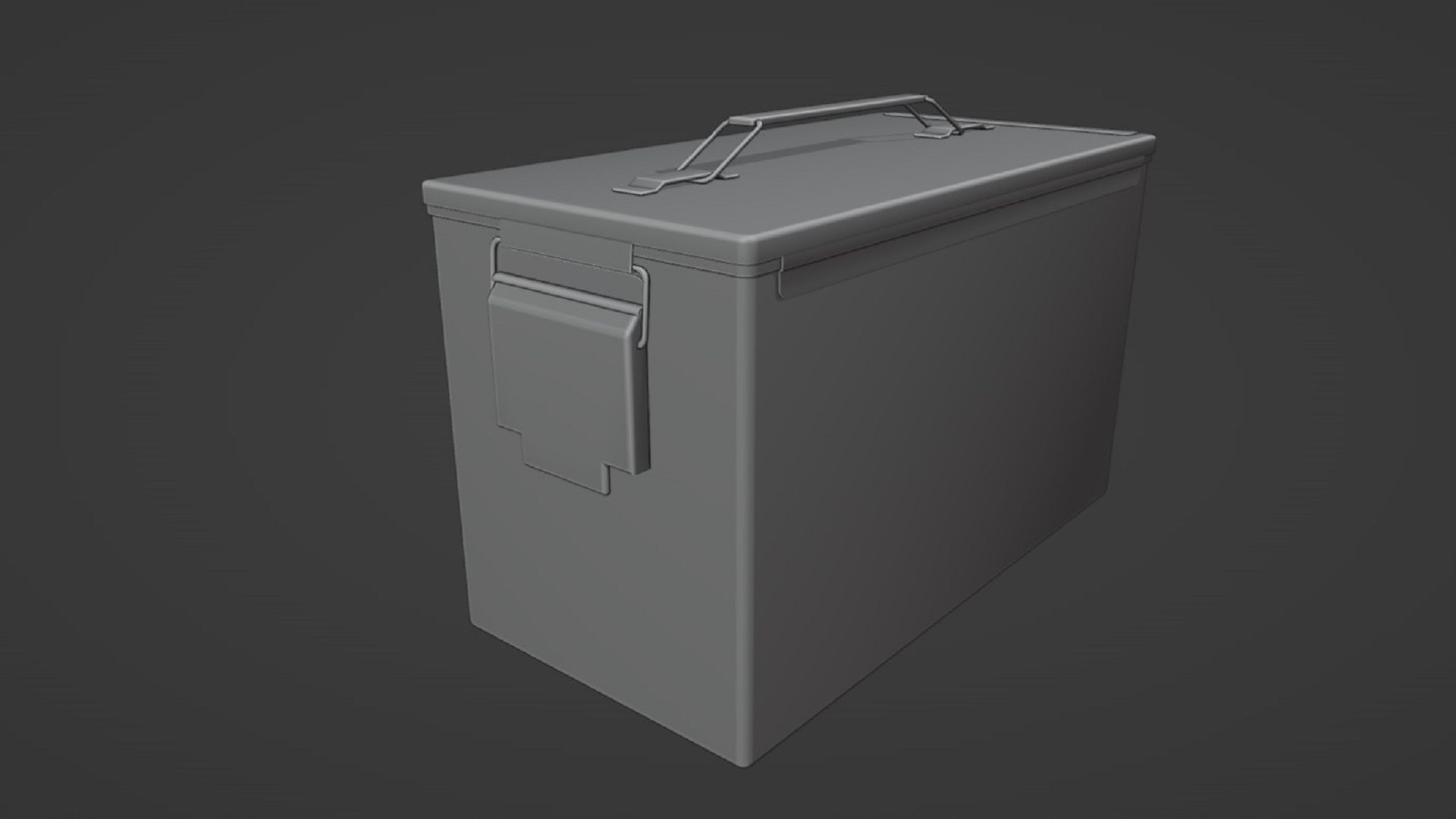 Ammo Box 3D Model - TurboSquid 2310510